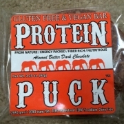 Protein Puck Almond Butter Dark Chocolate: Calories, Nutrition Analysis ...