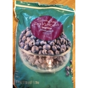 Simply Balanced Organic Blueberries: Calories, Nutrition Analysis ...