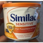 Similac Sensitive Complete Nutrition For Sensitive Tummies, Infant ...