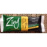 Zing Nutrition Bar, Dark Chocolate Mint: Calories, Nutrition Analysis ...
