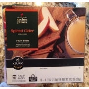 Archer Farms Spiced Cider Fruit Brew: Calories, Nutrition Analysis ...