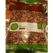 Simple Truth Pecans Pieces: Calories, Nutrition Analysis & More | Fooducate