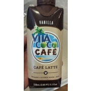 Vita Coco Cafe Latte, Vanilla: Calories, Nutrition Analysis & More | Fooducate