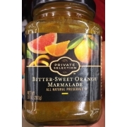 Private Selection Bitter-Sweet Orange Marmalade: Calories, Nutrition ...