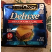 Best Choice Sliced American Cheese: Calories, Nutrition Analysis & More ...