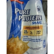Pure Protein Shake, Vanilla Cream: Calories, Nutrition Analysis & More ...