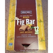 Nature's Bakery Stone Ground Whole Wheat Mango, Fig Bar: Calories ...