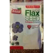 Badia Organic Whole Flax Seed: Calories, Nutrition Analysis & More ...