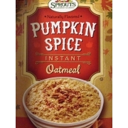 Sprouts Farmers Market Pumpkin Spice Instant Oatmeal: Calories ...