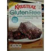 Krusteaz Brownie Mix, Double Chocolate, Gluten Free: Calories ...