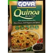 Goya Quinoa Blend, White Quinoa With Brown Rice, Black Beans, Bell ...
