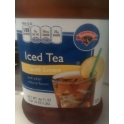 Hannaford Iced Tea With Lemon: Calories, Nutrition Analysis & More ...