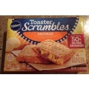Pillsbury Toaster Scrambles, Sausage, Toaster Pastries: Calories ...