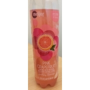 Meijer Pink Grapefruit Sparkling Flavored Water Beverage: Calories ...