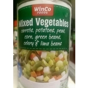 Winco Foods Mixed Vegetables: Calories, Nutrition Analysis & More ...