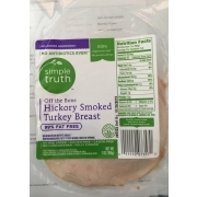 Simple Truth Off The Bone Hickory Smoked Turkey Breast: Calories ...