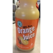 Clover Farms 100% Pure Orange Juice: Calories, Nutrition Analysis ...