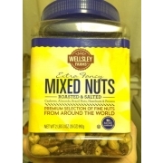 Wellsley Farms Extra Fancy Mixed Nuts, Roasted & Salted: Calories ...