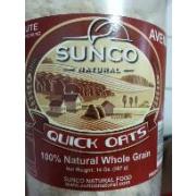 User added: Sunco Natural, Quick Oats: Calories, Nutrition Analysis ...