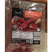 Specially Selected Bite Size Dry Salami, Hot And Spicy: Calories ...