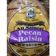 Silver Bell Bakery Bread, Pecan Raisin: Calories, Nutrition Analysis ...
