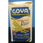 Goya Medium Grain Rice: Calories, Nutrition Analysis & More | Fooducate