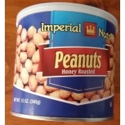 Imperial Nuts Peanuts Honey Roasted: Calories, Nutrition Analysis ...
