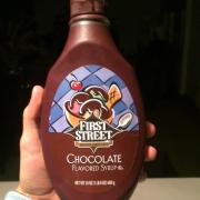 User added: first street, chocolate flavored syrup: Calories, Nutrition ...