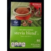 Kroger Stevia Blend Made With Reb A: Calories, Nutrition Analysis ...