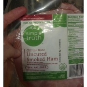 Simply Truth Uncured Smoked Ham: Calories, Nutrition Analysis & More ...
