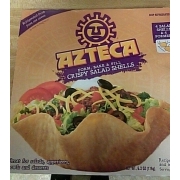 Azteca Form, Bake & Fill Crispy Salad Shells: Calories, Nutrition ...