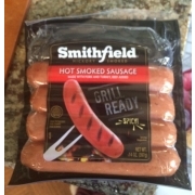 Smithfield Sausage, Hot Smoked: Calories, Nutrition Analysis & More ...