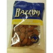 Bazzini Unsalted Dry Roasted Almonds: Calories, Nutrition Analysis ...
