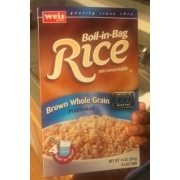 Weis Quality Rice, Brown Whole Grain: Calories, Nutrition Analysis ...
