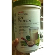 Gnc Super Foods Soy Protein, Non-Gmo Isolated Soy Protein: Calories ...
