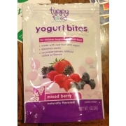 Tippy Toes By Topcare Yogurt Bites Yogurt Snacks, Mixed Berry: Calories ...
