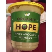 Hope Hummus Organic Spicy Avocado Hummus: Calories, Nutrition Analysis ...