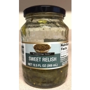Breckenridge Farms Sweet Relish: Calories, Nutrition Analysis & More ...