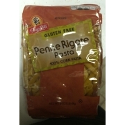 ShopRite Penne Rigate Pasta, 100% Corn Pasta: Calories, Nutrition ...