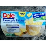 Dole Pineapple Tidbits: Calories, Nutrition Analysis & More | Fooducate