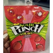 Sour Punch Strawberry Straws Candy: Calories, Nutrition Analysis & More ...