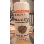 Mizkan Miso & Mustard Flavored Dressing: Calories, Nutrition Analysis ...