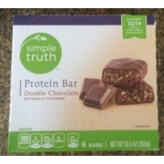 Simple Truth Protein Bar, Double Chocolate, Naturally Flavored ...