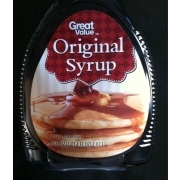 Great Value Original Syrup: Calories, Nutrition Analysis & More | Fooducate