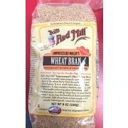 Bob's Red Mill Unprocessed Miller's, Wheat Bran: Calories, Nutrition ...