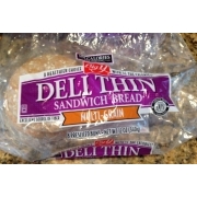 Big Y Deli Thin Sandwich Bread, Multi-Grain: Calories, Nutrition ...