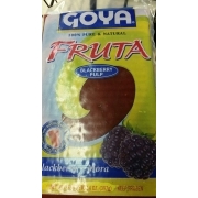 Goya 100% Pure And Natural Fruta, Blackberry Pulp: Calories, Nutrition ...