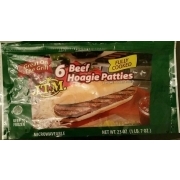 J.T.M. Beef Hoagie Patties: Calories, Nutrition Analysis & More | Fooducate