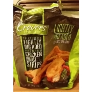 Koch Foods Cravers, Lightly Breaded Chicken Breast Strips: Calories ...