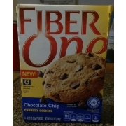 Fiber One Chocolate Chip Crunchy Cookies: Calories, Nutrition Analysis ...